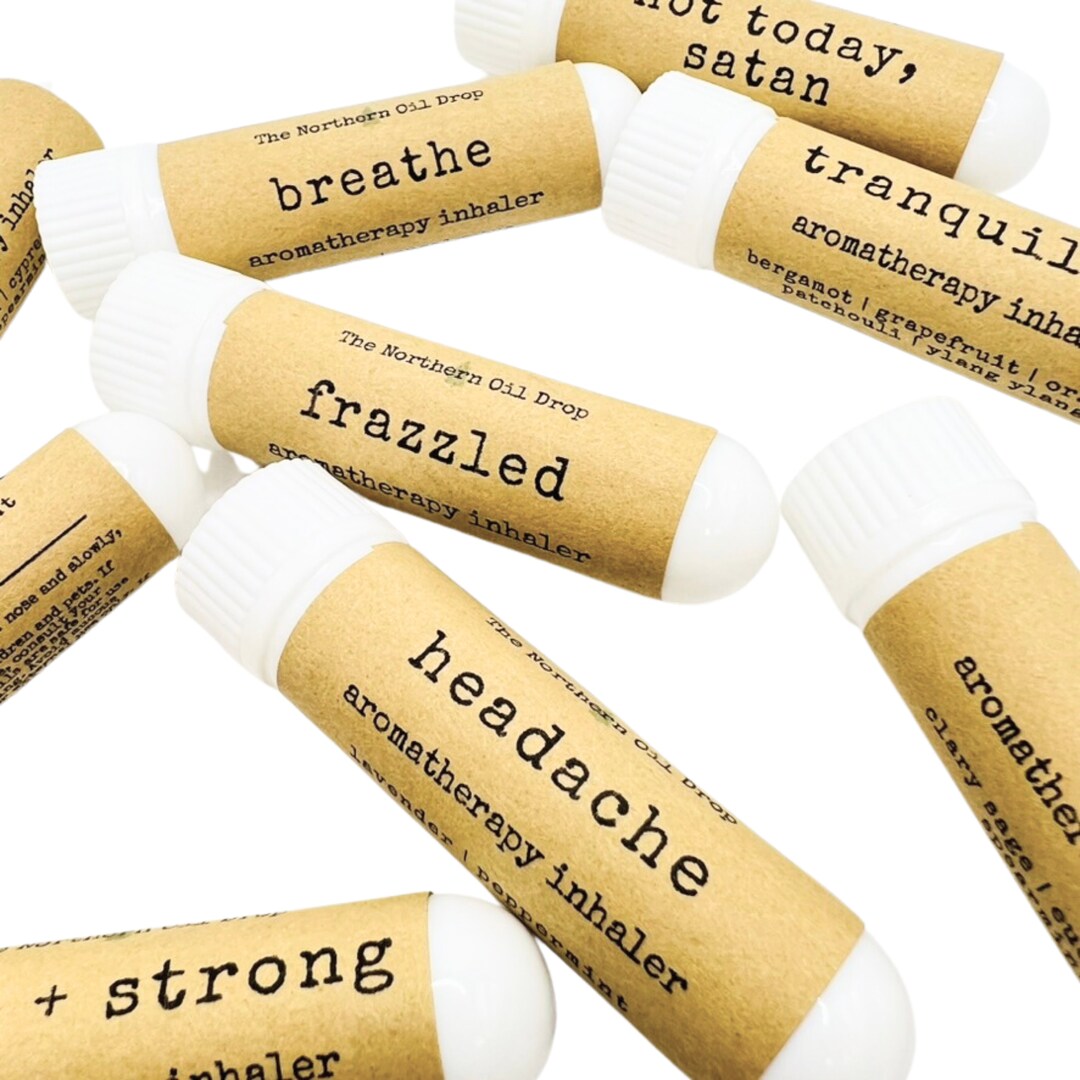 Clear Breathing Aromatherapy Inhaler With Essential Oil - Etsy