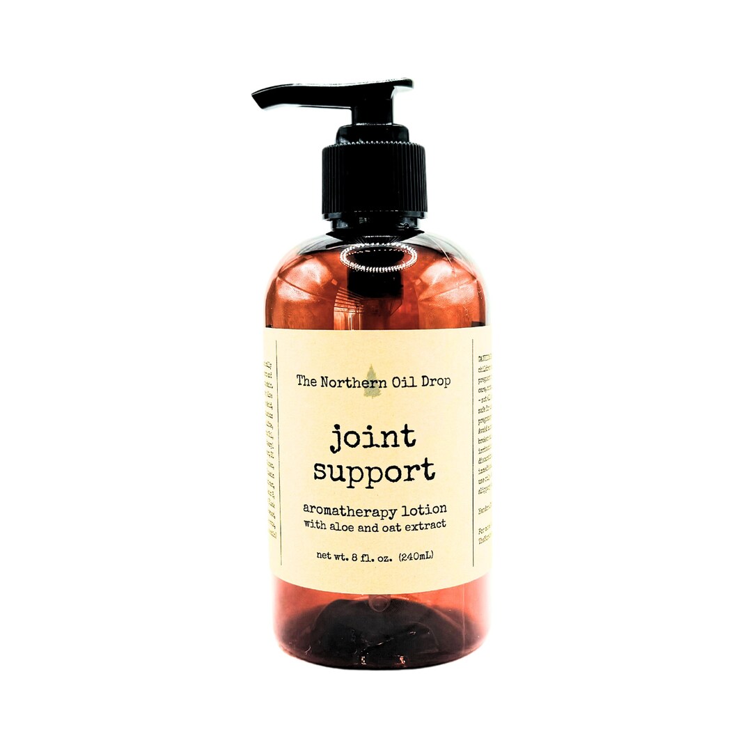 Joint Support Aromatherapy Body Lotion With Essential Oil Muscle ...