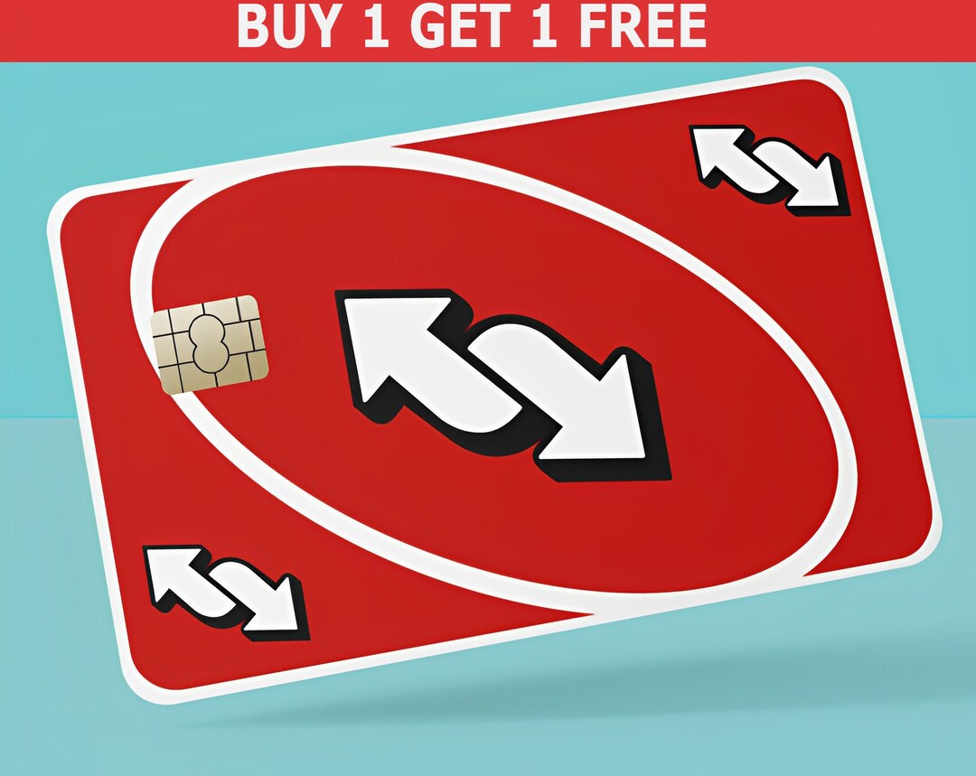 Uno Red Card Cover Credit & Debit Card Skin Cover - Etsy UK