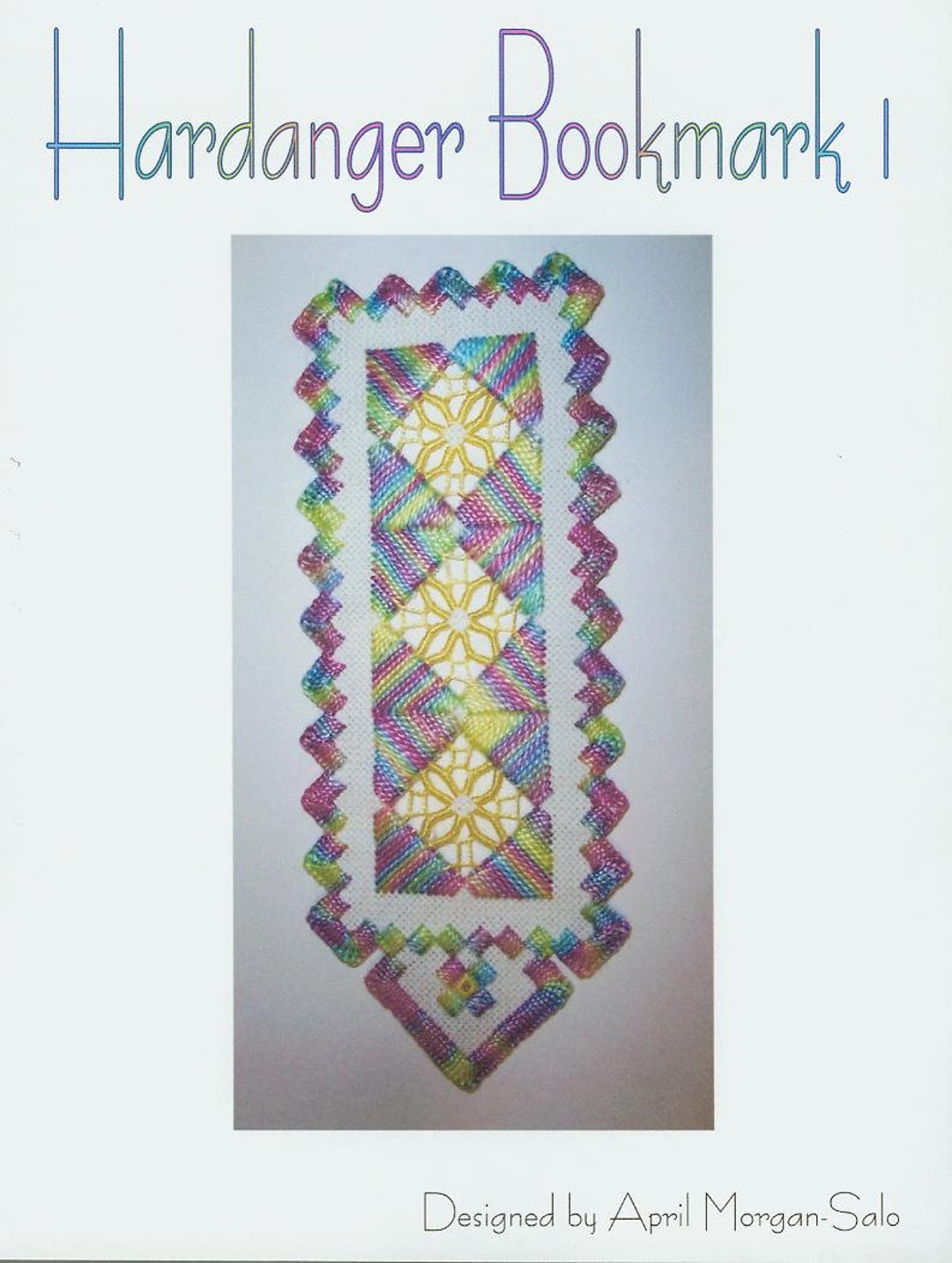 Pretty Bookmark Hardanger Pattern - Etsy