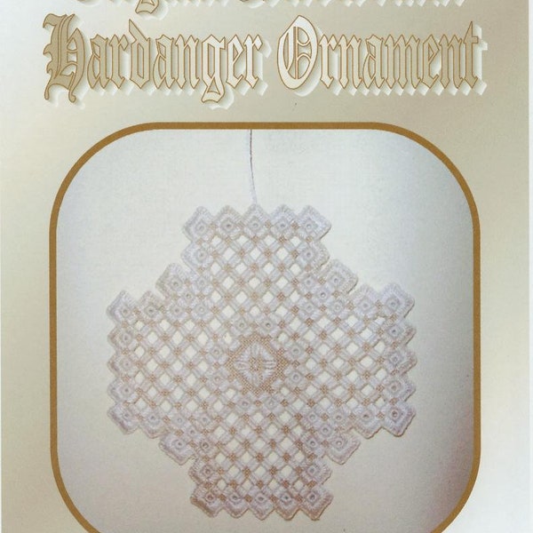 Hardanger Ornament - Etsy