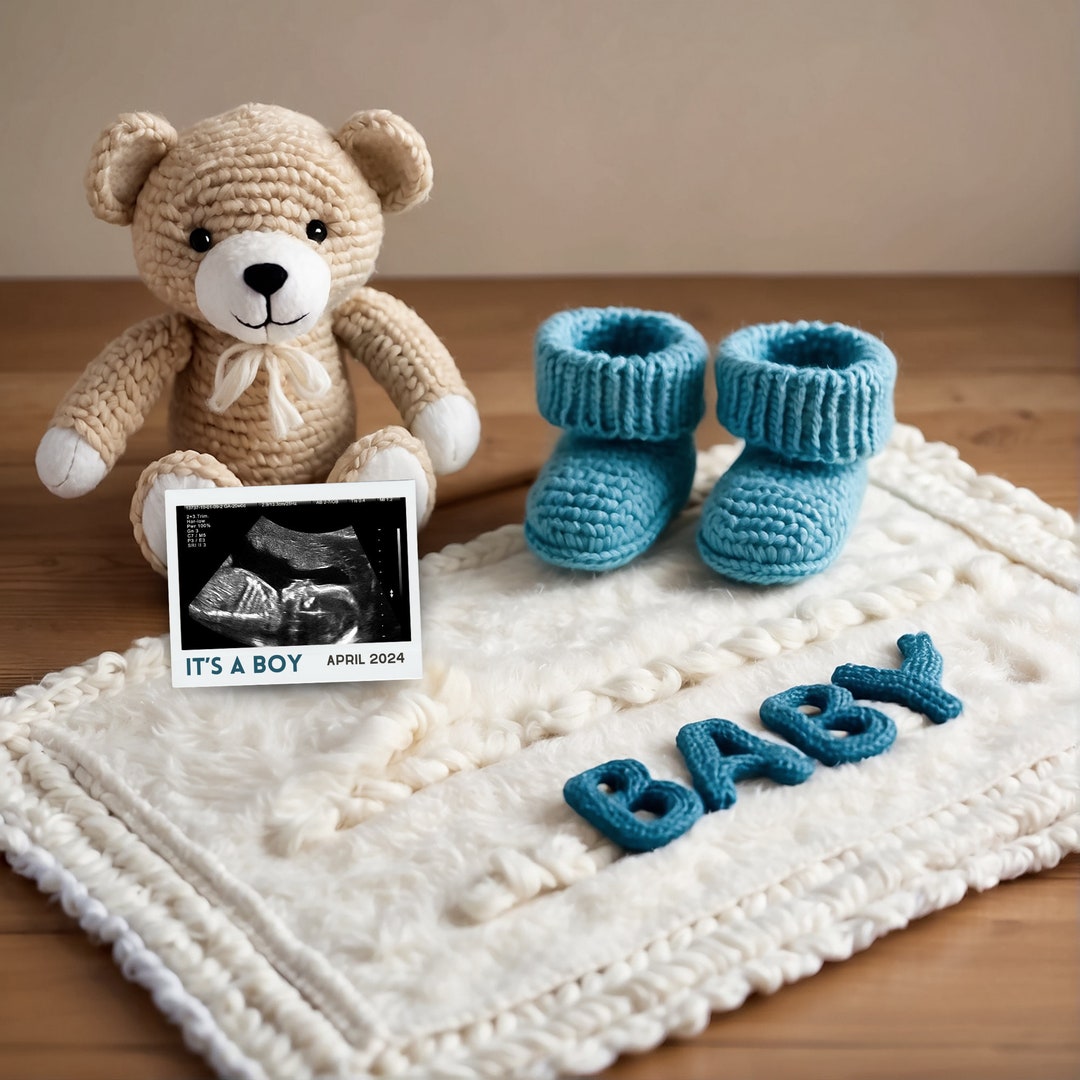 Having a Little Boy, Letter Board Pregnancy Announcement Template ...