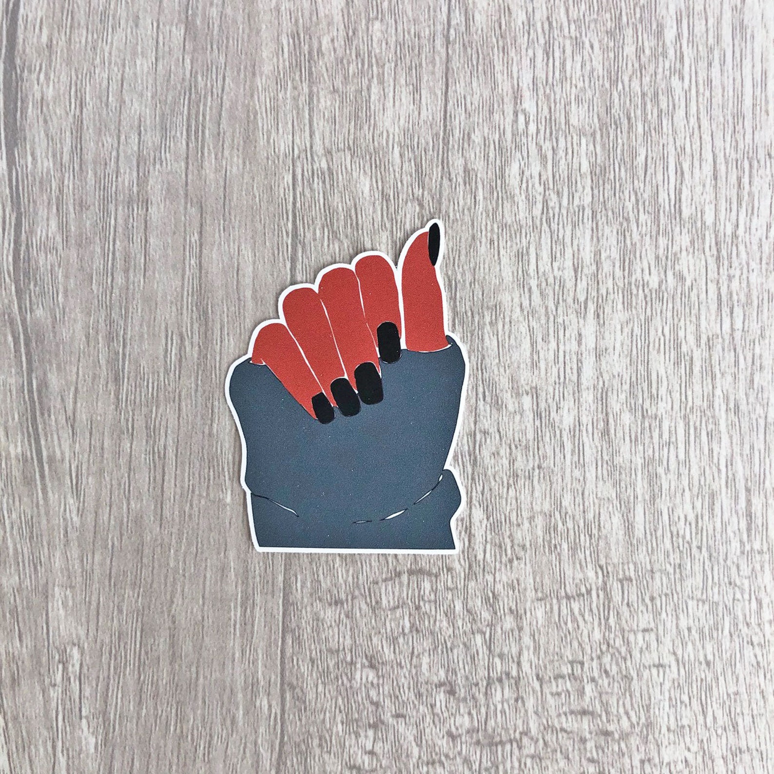 Trendy Hand Sticker, Matte Vinyl Sticker, Bullet Journal Stickers ...