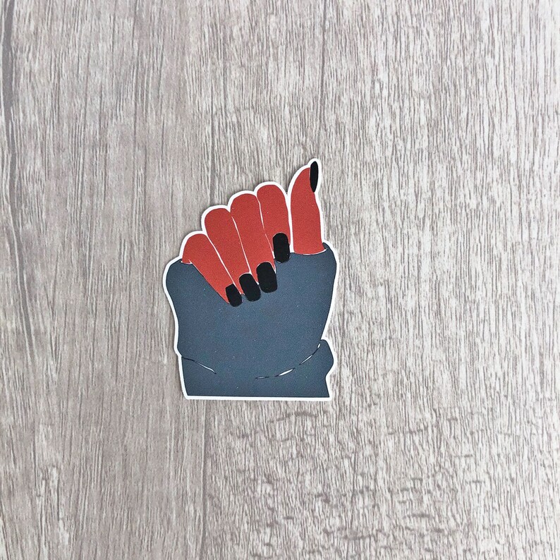 Trendy Hand Sticker, Matte Vinyl Sticker, Bullet Journal Stickers ...