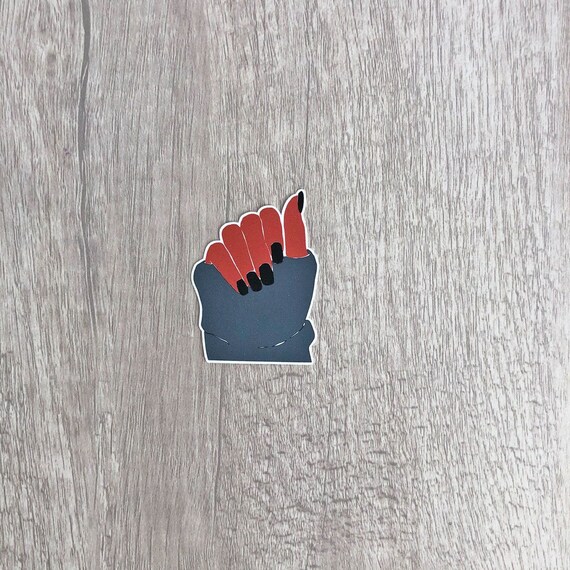 Trendy Hand Sticker Matte Vinyl Sticker Bullet Journal | Etsy