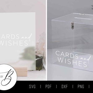 Wedding Signage SVG Bundle | Table Numbers, Wishing Well, Cards and ...
