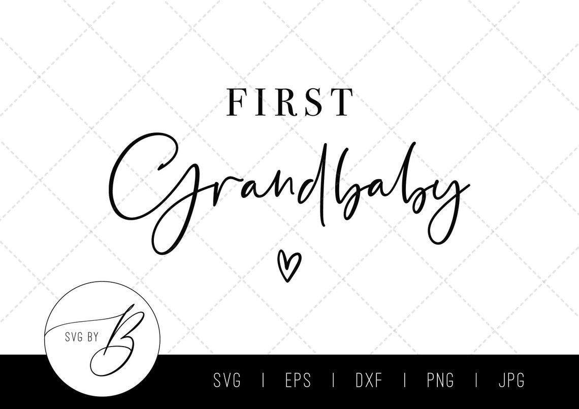 First Grandbaby SVG Grandparent Pregnancy Announcement SVG - Etsy Australia