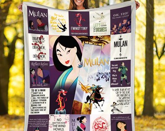 Mulan Blanket | Etsy