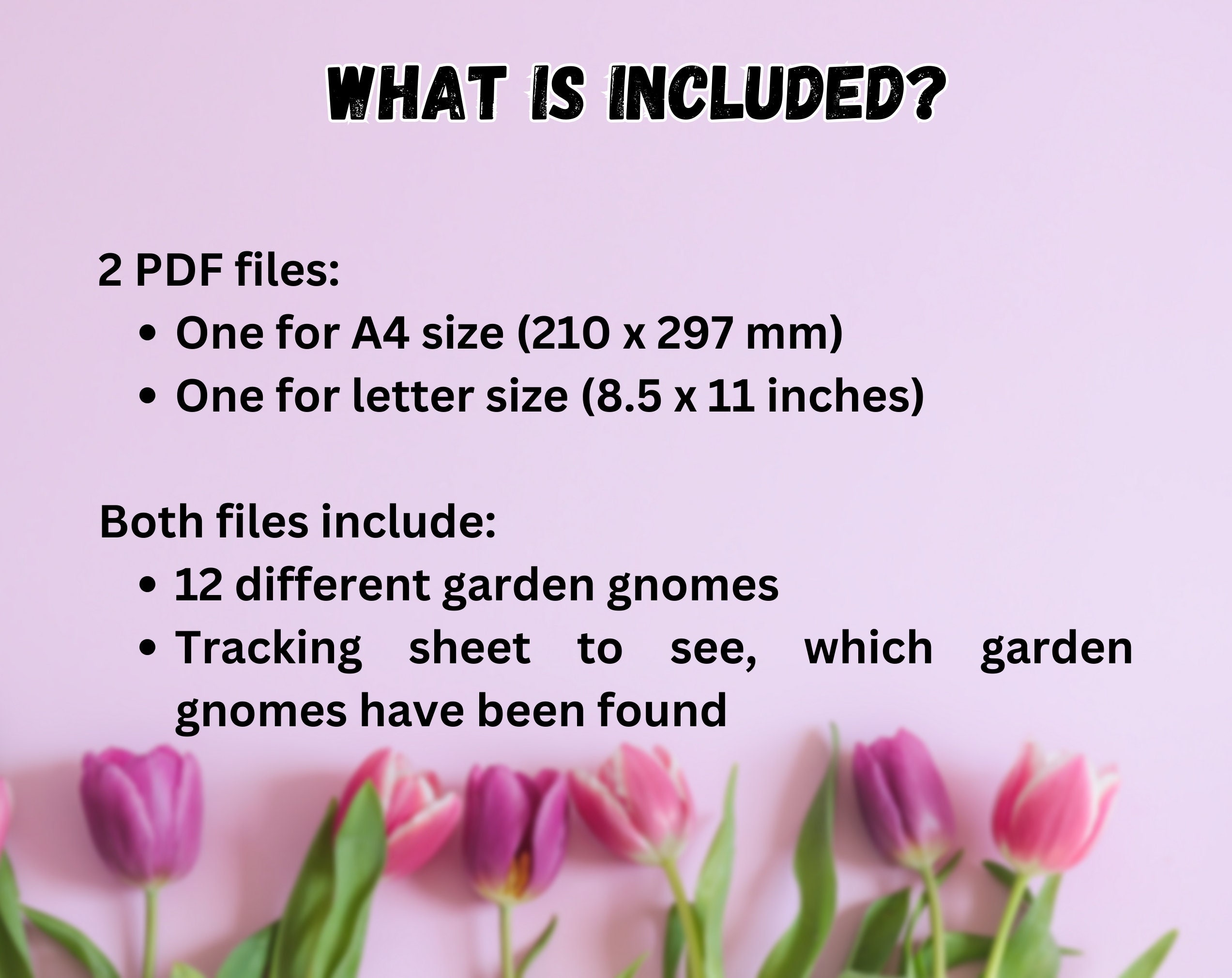 Printable Spring Garden Gnome Hunt for Kids | Spring Activity for Kids ...