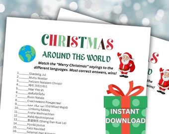 Printable Christmas Word Scramble | Christmas Activity for Kids and ...