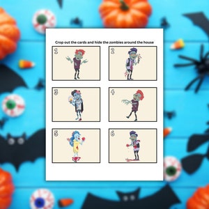Printable Halloween Zombie Hunt for Kids | Halloween Activity for Kids ...