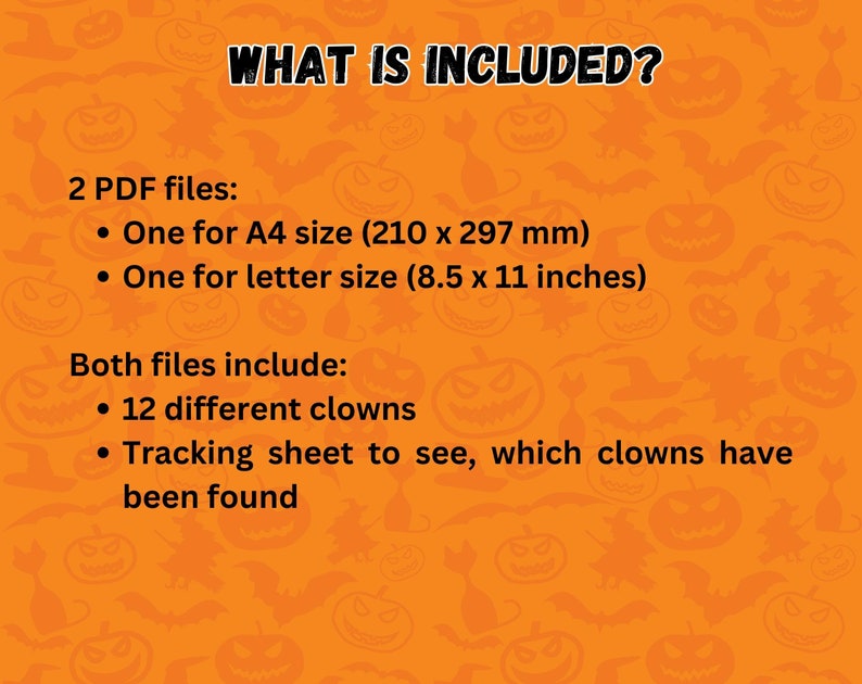 Printable Halloween Clown Hunt for Kids | Halloween Activity for Kids ...