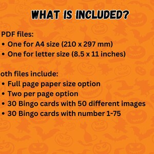 Halloween Bingo Game | Printable Party Activity for Kids & Adults ...