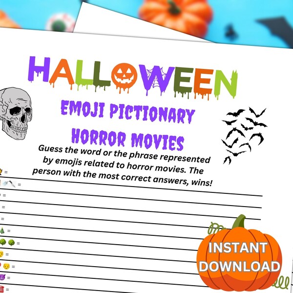 Emoji Movie Pictionary - Etsy