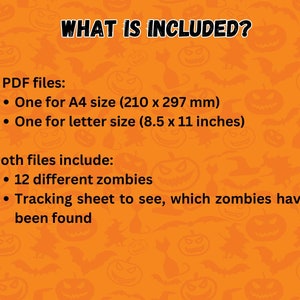 Printable Halloween Zombie Hunt for Kids | Halloween Activity for Kids ...