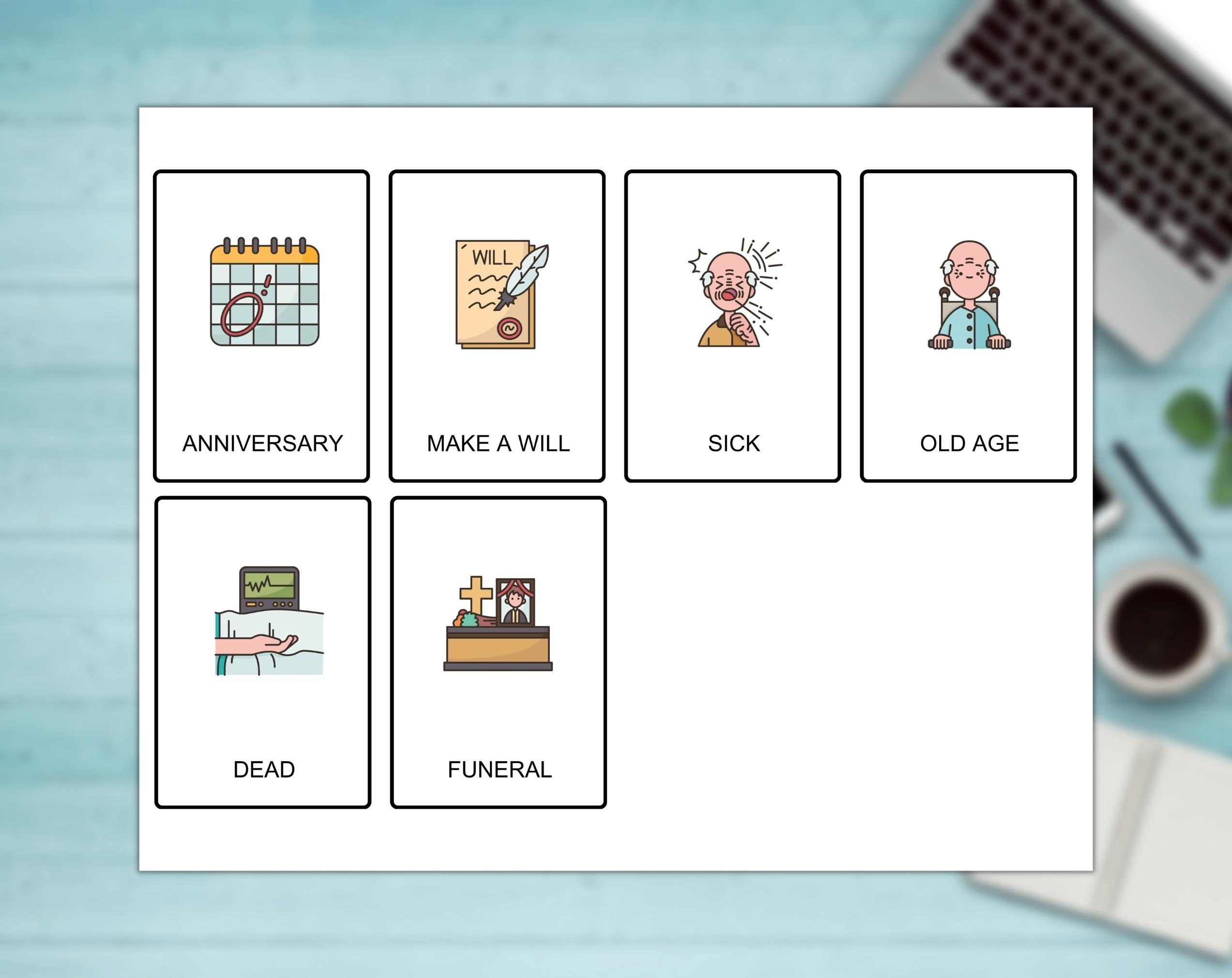 Printable Human Life Cycle Flash Cards | Montessori Cards | 30 ...