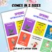 Printable Spring Affirmation Cards | Spring Positive Affirmation Cards ...