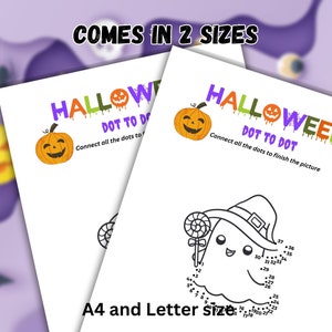 Printable Halloween Dot to Dot | Halloween Activity for Kids and Adults ...