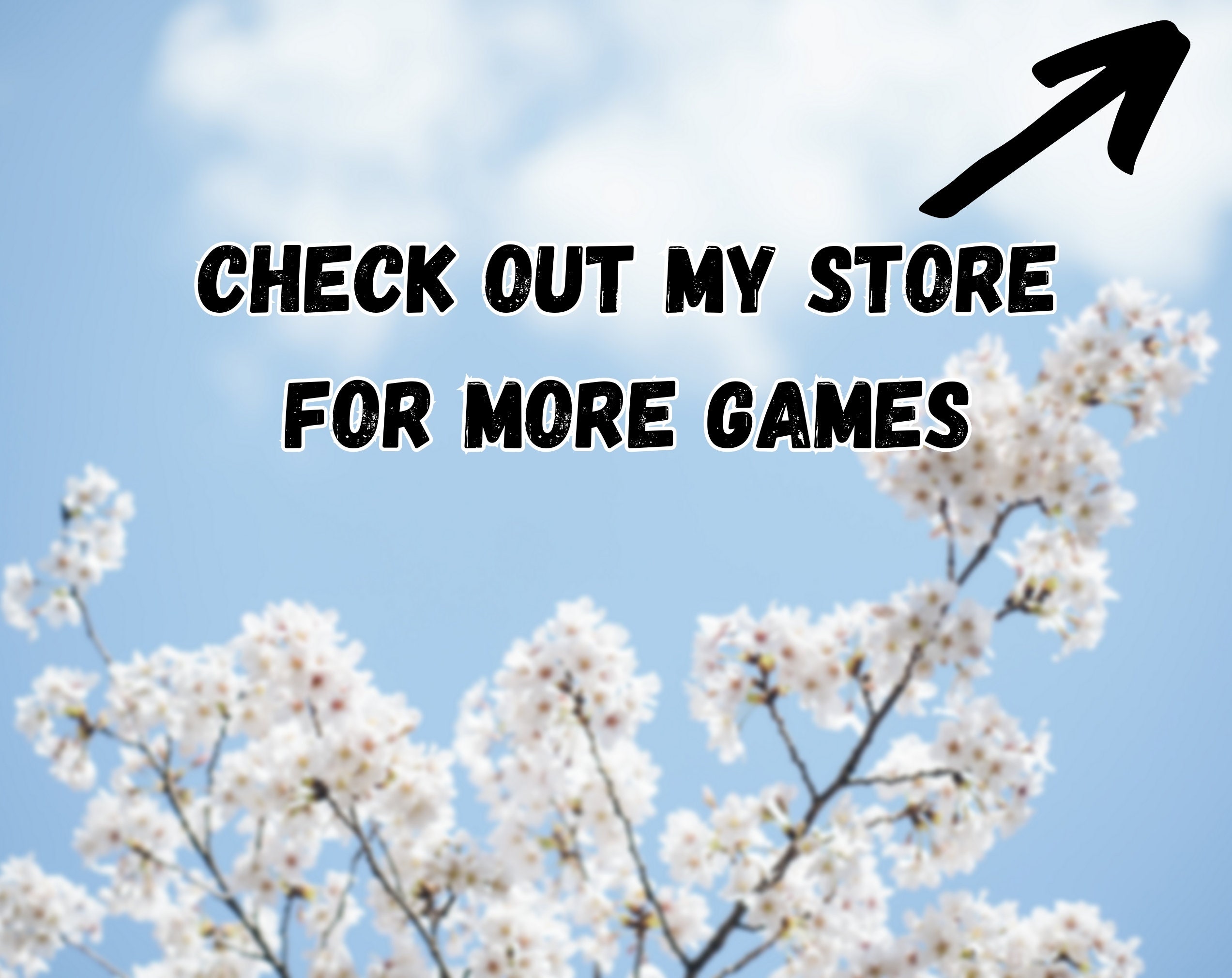 Printable Spring Think Fast Game for Kids Spring Party Game Children ...