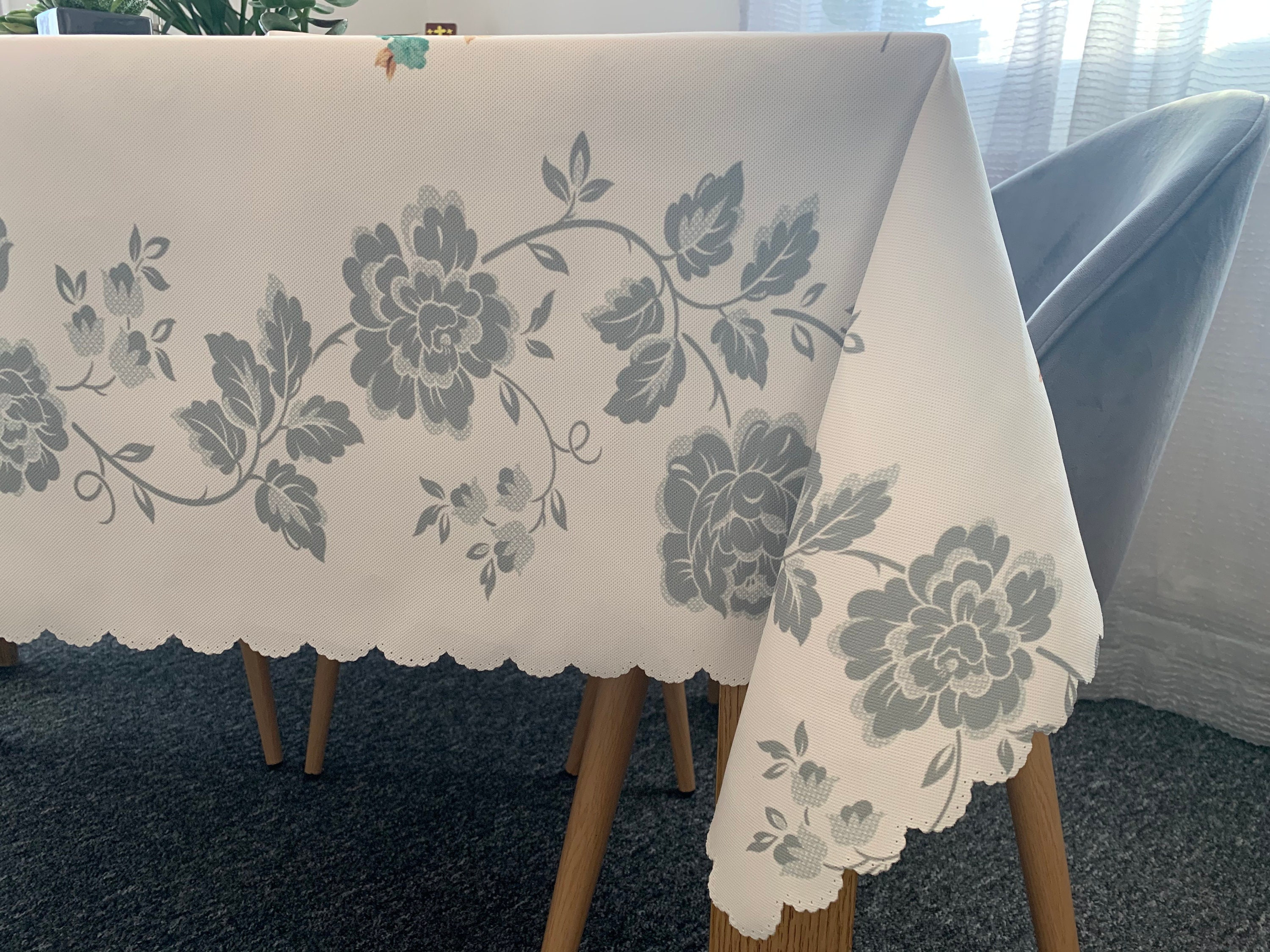 Mantel impreso, diseño único, cubierta de mesa de tela resistente a ...