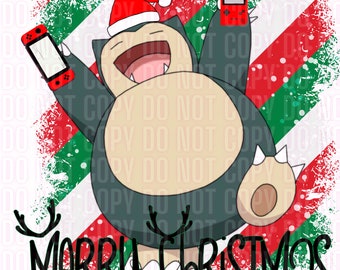 Santa Snorlax - Etsy