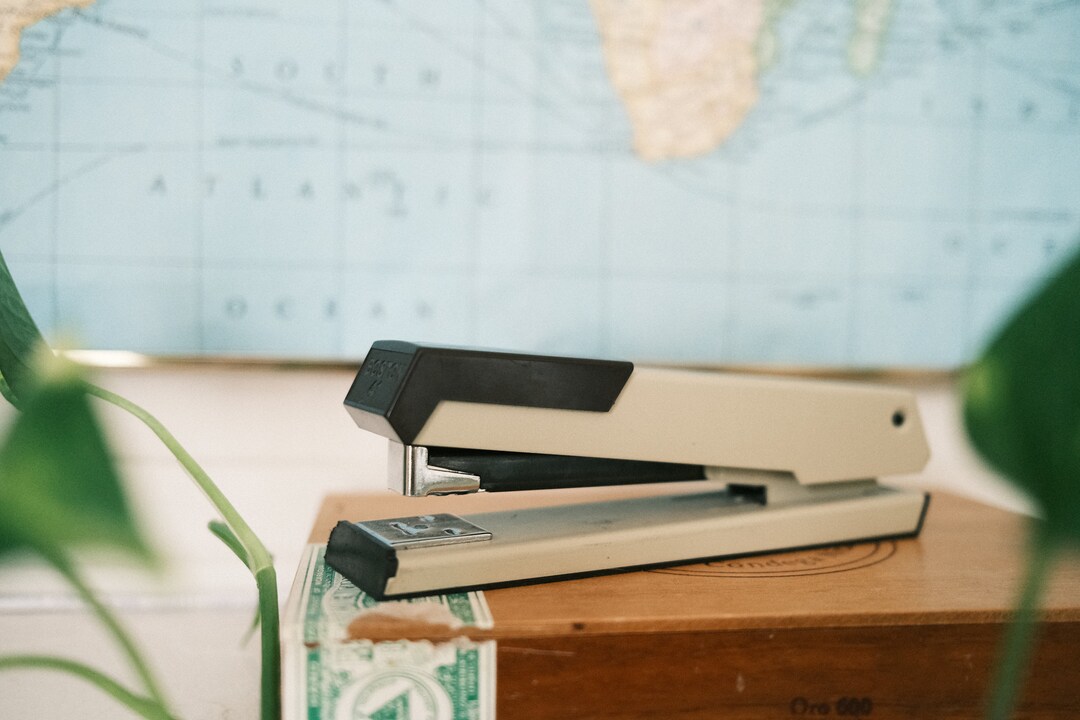 Vintage Boston 41 Stapler / Heavy Classic Mid Century Retro - Etsy