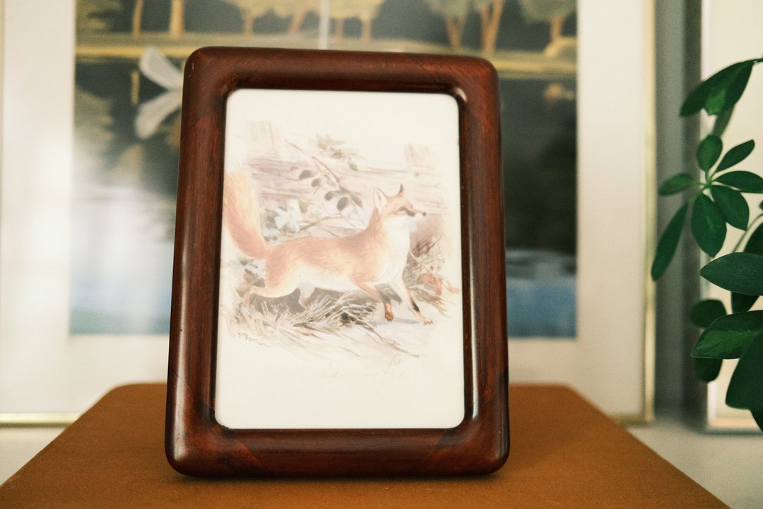5x7" Solid Wood Rounded Corner Picture Frame / Made in Thailand / 5x7 ...