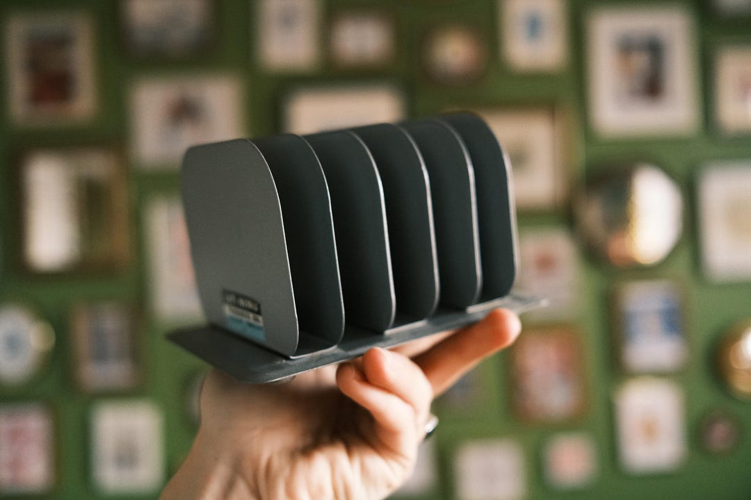 Vintage Gray Steel Slotted Paper/letter Sorter by Lit-ning Products Co ...