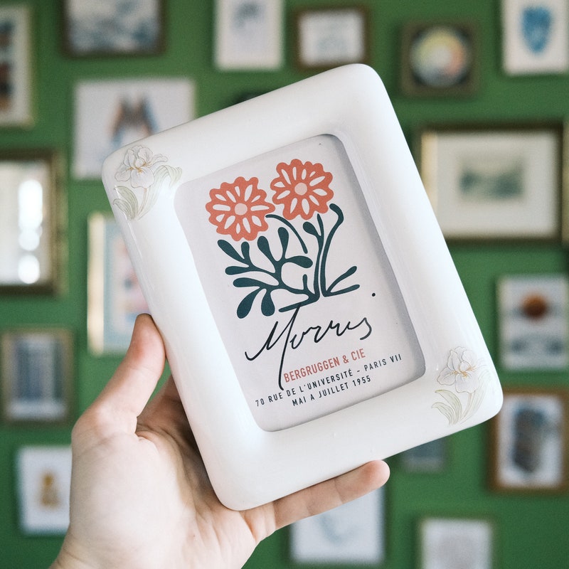 Ceramic Picture Frame - Etsy UK