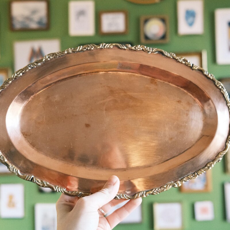Copper Tray - Etsy
