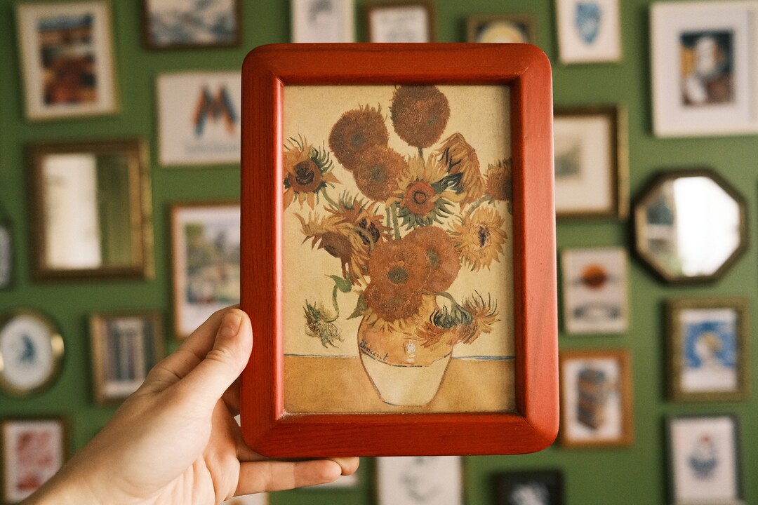 5x7 Wood Rounded Corner Picture Frame / 5x7 Wood - Etsy