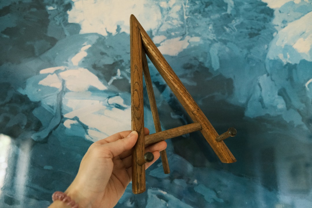 Wooden A-frame Stand / Artwork, Picture Frame, Plate, Decor Stand - Etsy