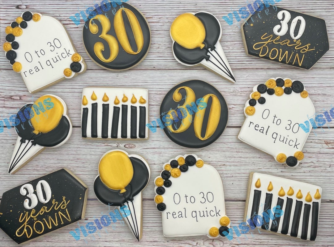 0 to 30 Real Quick Cookies - Etsy