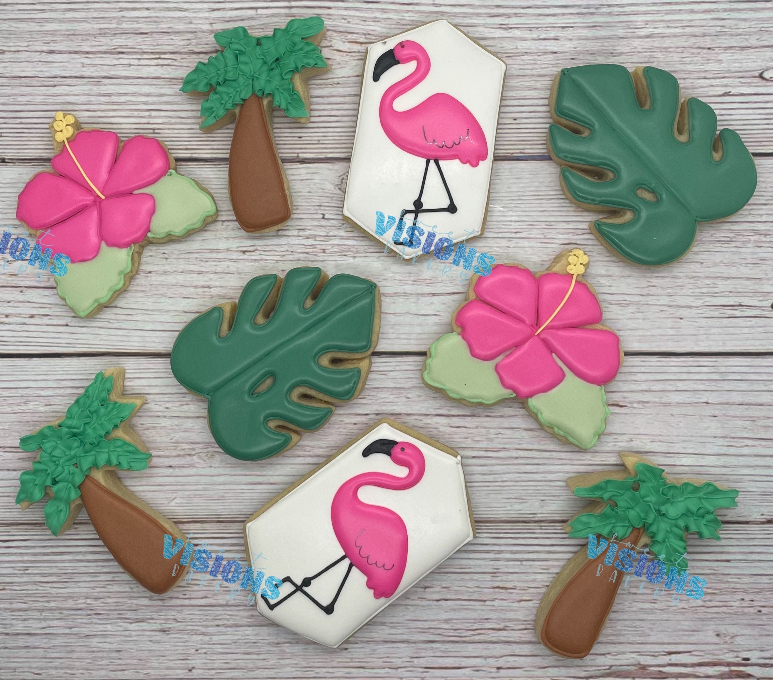 Tropical Cookies - Etsy