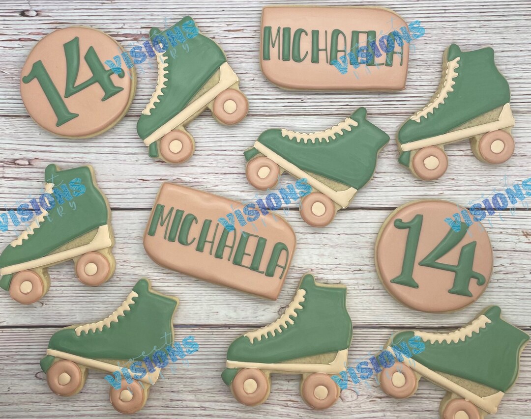 Roller Skate Cookies - Etsy