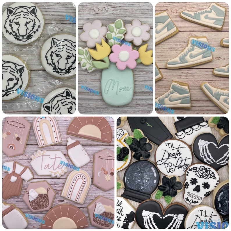 Custom Design Cookies - Etsy