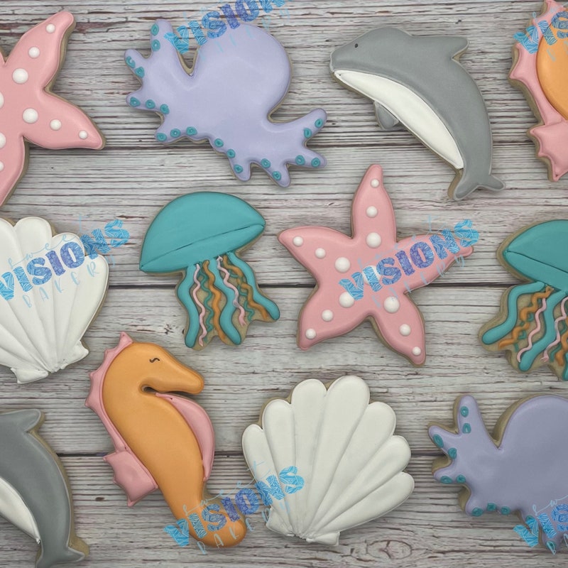 Ocean Cookies - Etsy