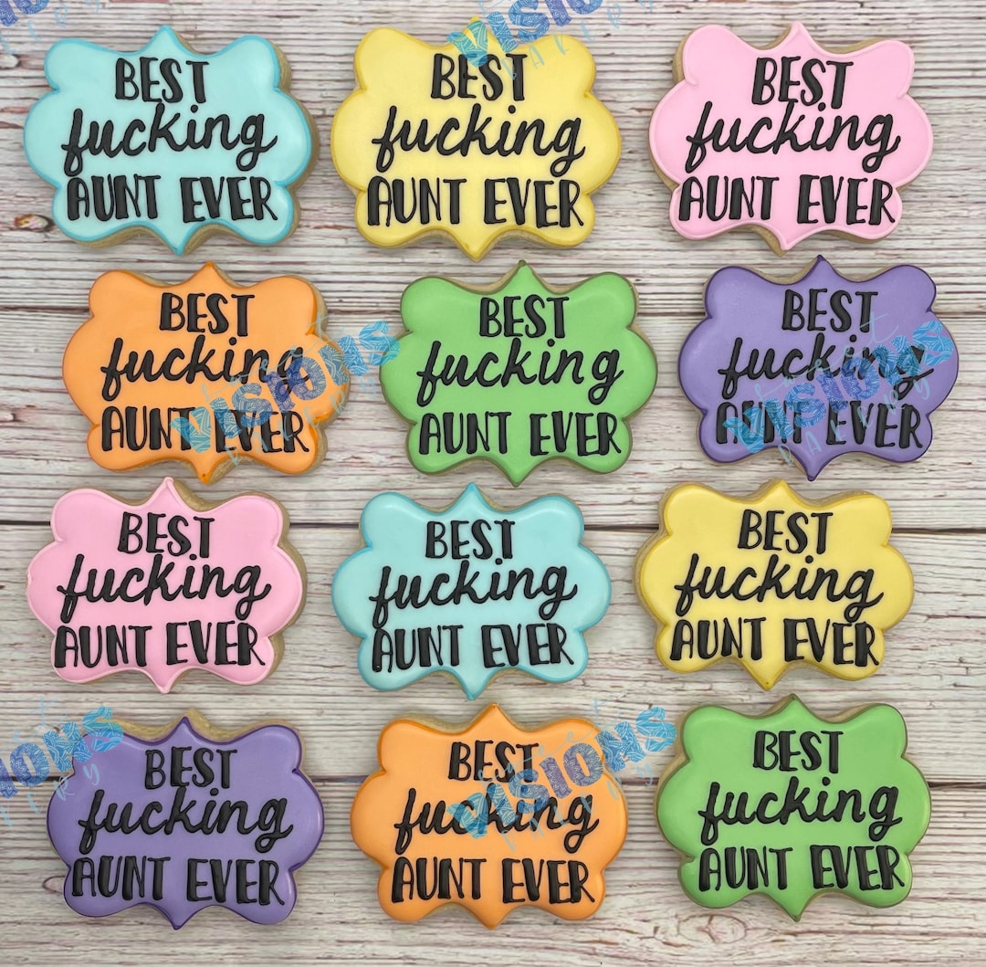 Best Aunt Cookies - Etsy