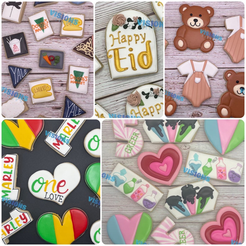 Custom Design Cookies - Etsy