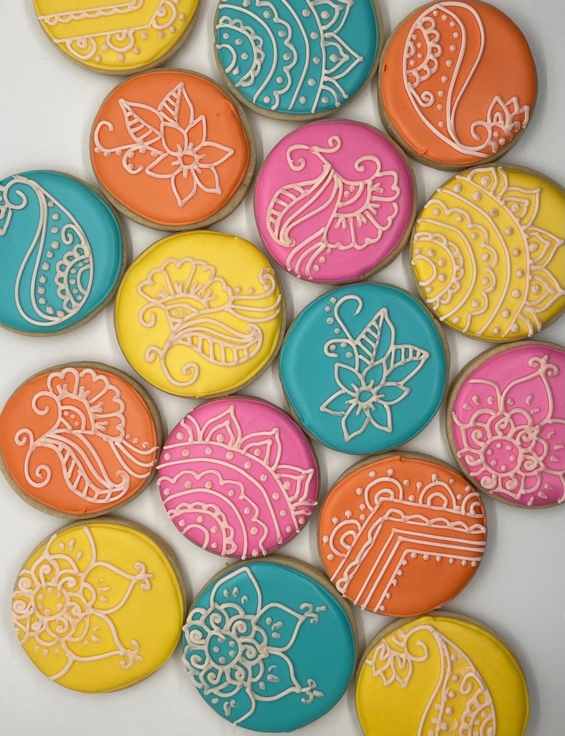 Henna Cookies - Etsy