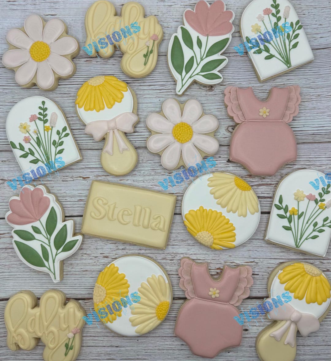 Baby Bloom Cookies - Etsy
