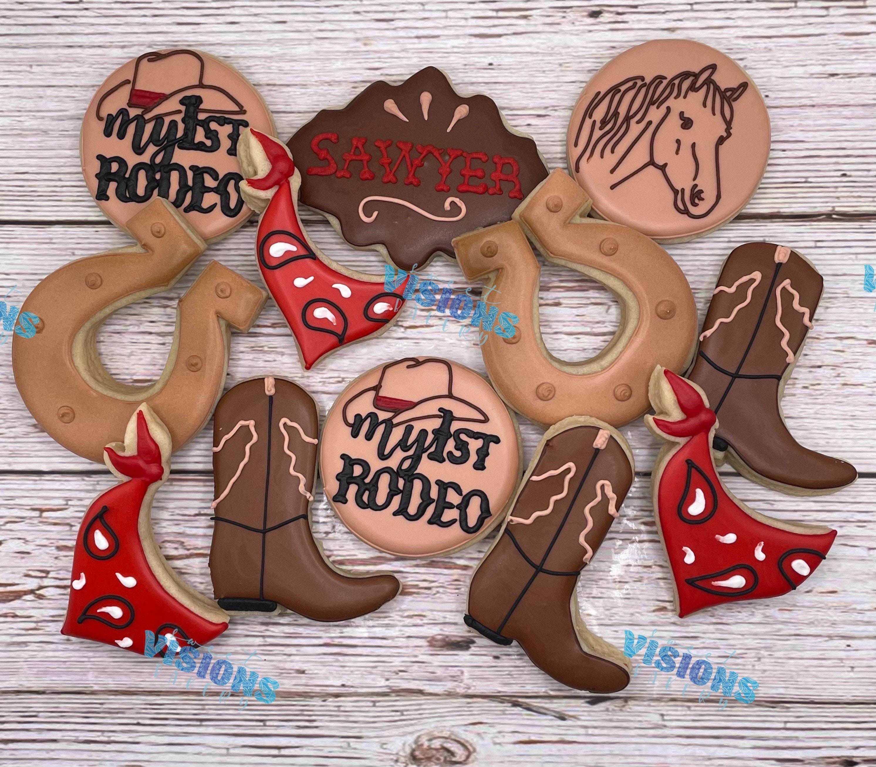 My First Rodeo Cookies - Etsy