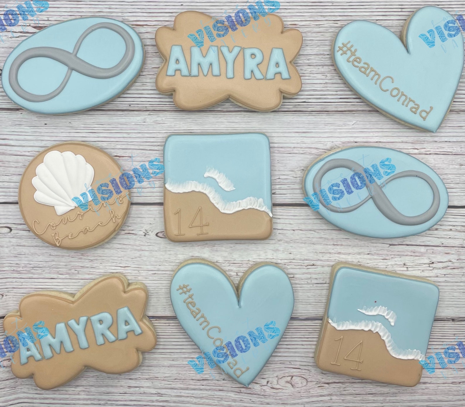 Turned Pretty Cookies - Etsy