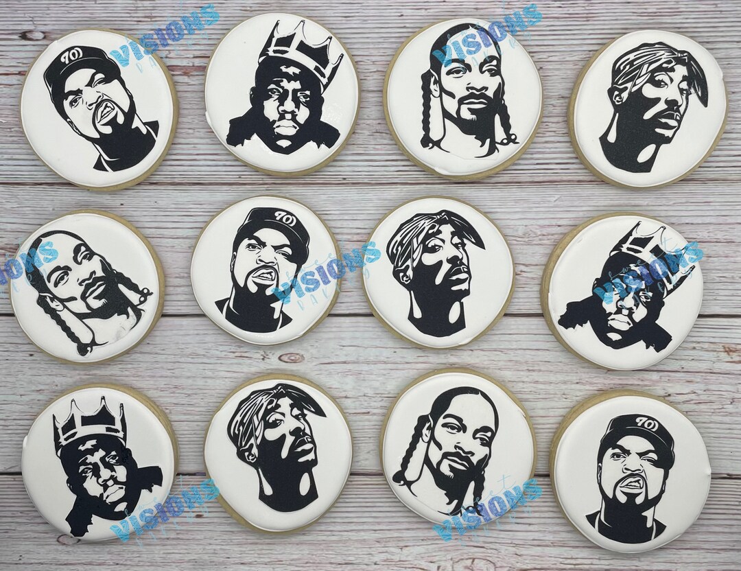 Hip Hop Artist Cookies - Etsy