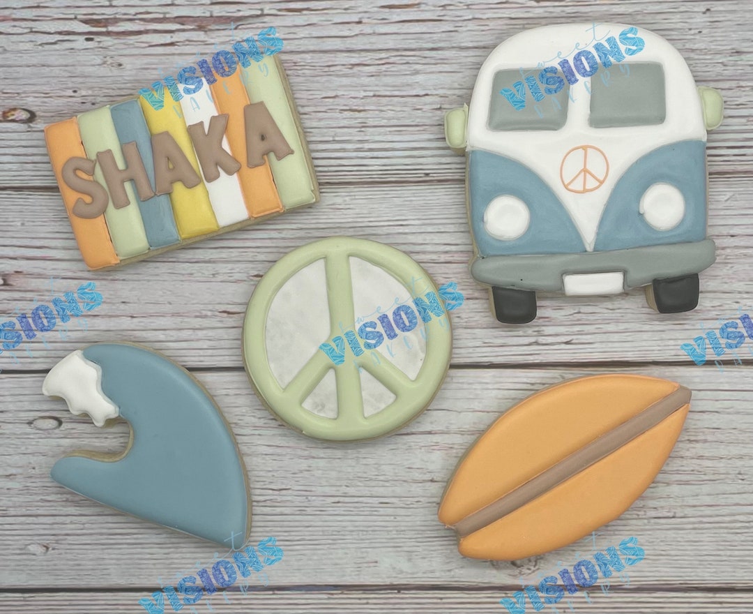 Big One Beach Cookies - Etsy