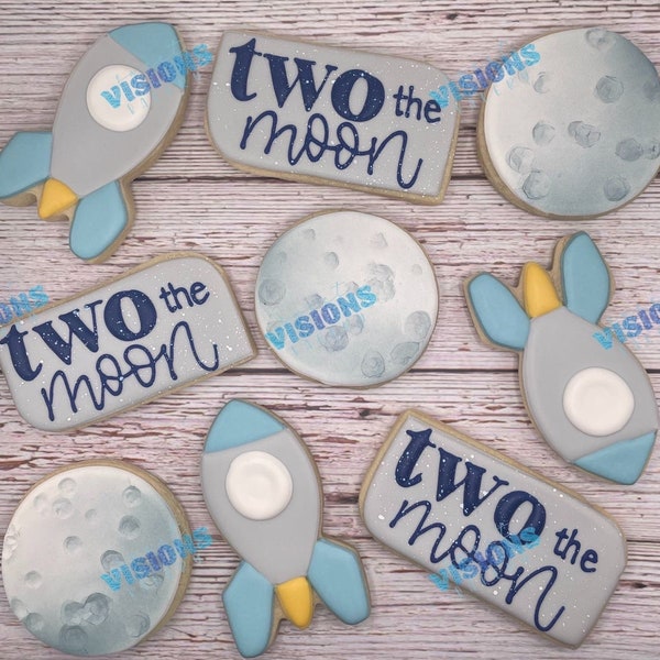 Moon Cookie - Etsy