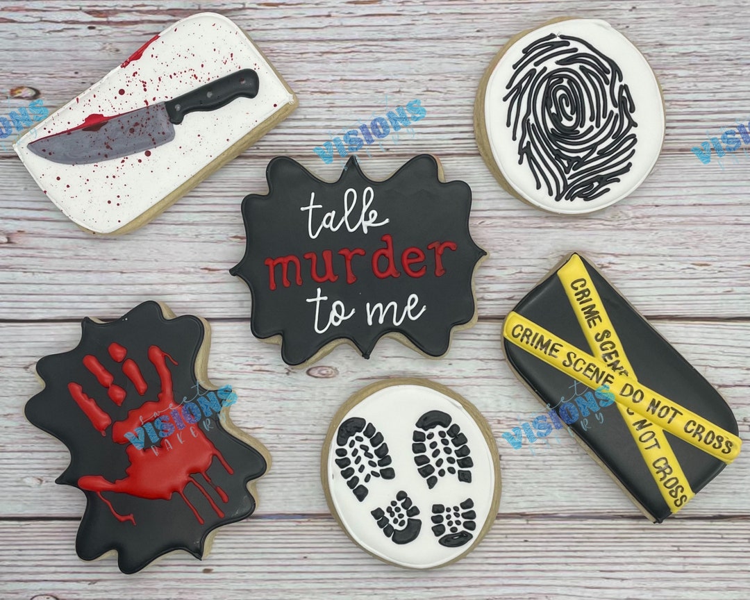 True Crime Cookies - Etsy
