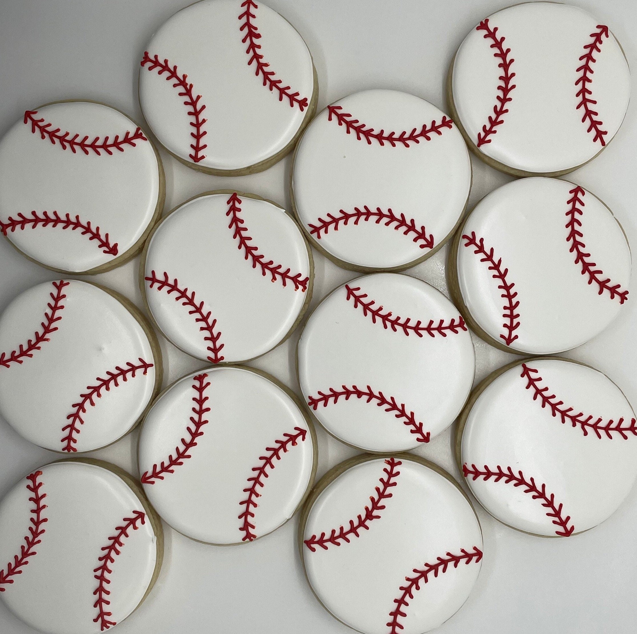 Baseball Cookies | Etsy