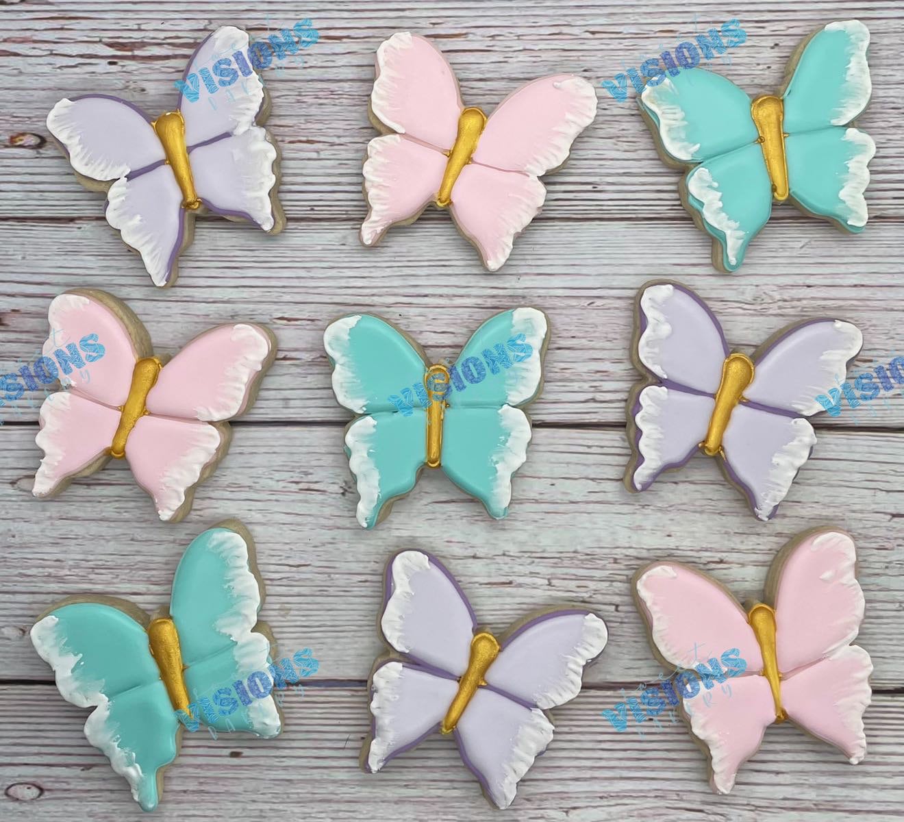 Butterfly Cookies - Etsy