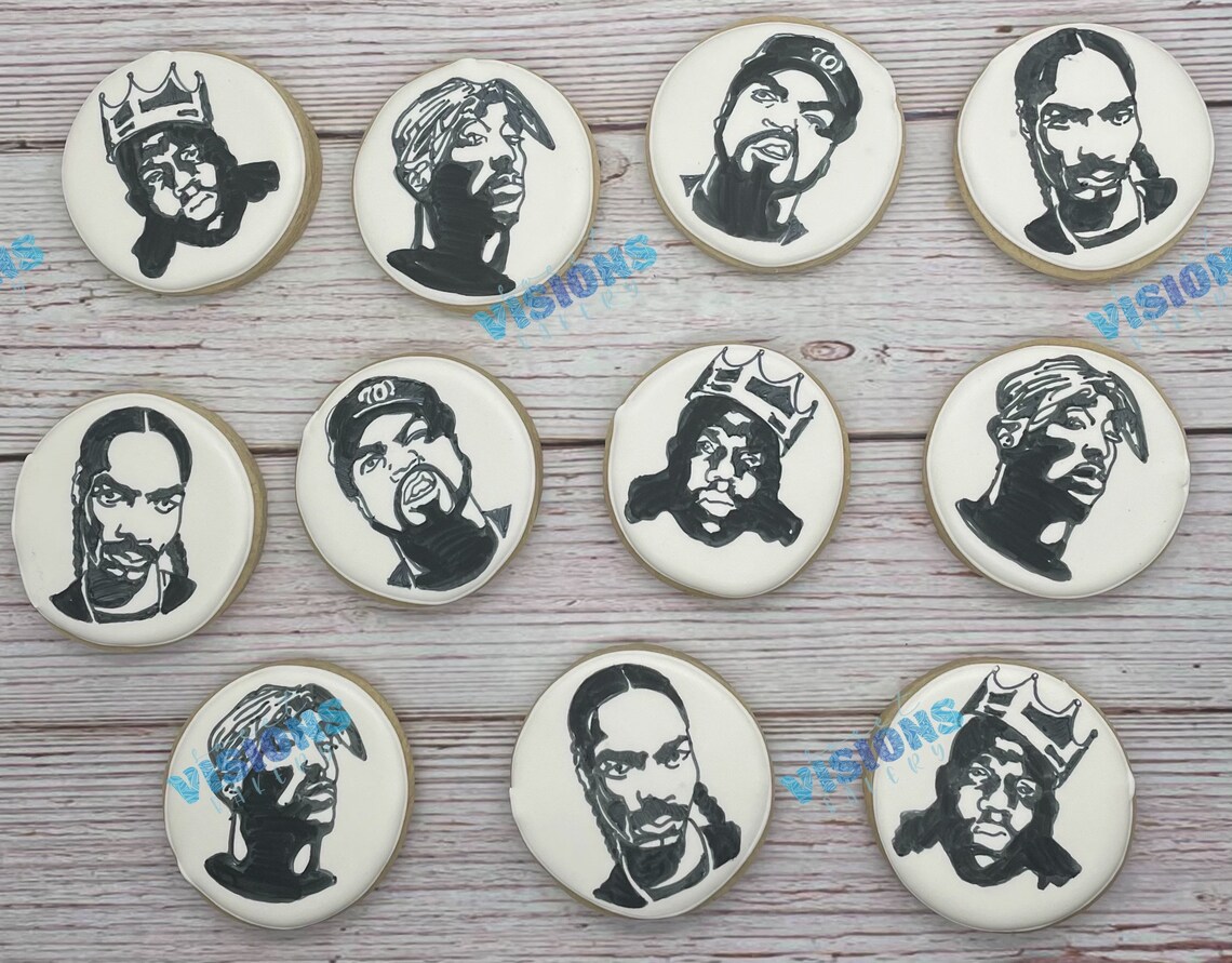 Hip Hop Artist Cookies - Etsy
